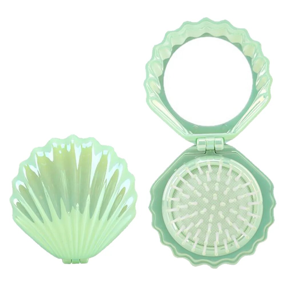 Складная расческа-зеркало