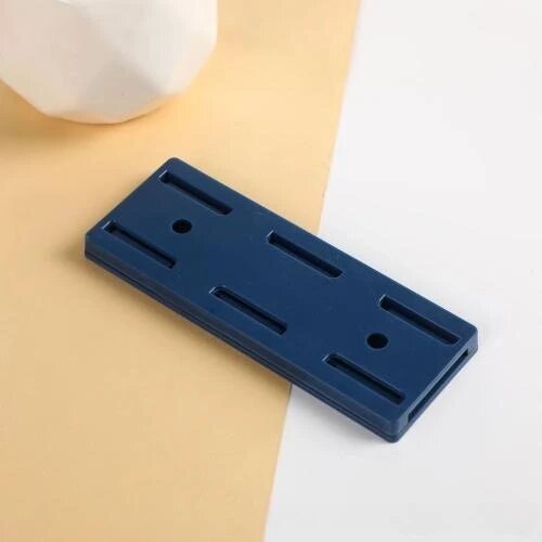 Самоклеящийся фиксатор розетки ABS+акрил Синий, blue