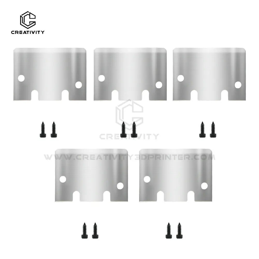 Набор сменных ножей-скребков для 3D-принтеров (серии X1, P1, A1) – универсальные 5PC Scraper Blade