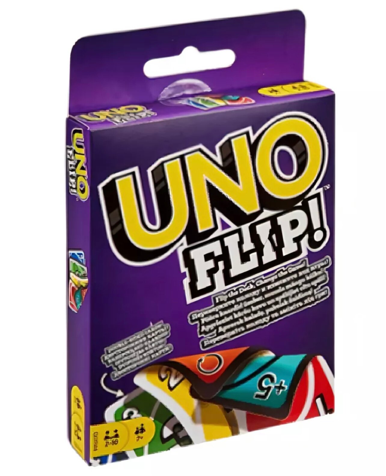 Настольная игра "Уно Флип", для вечеринки, для друзей, от 8 лет