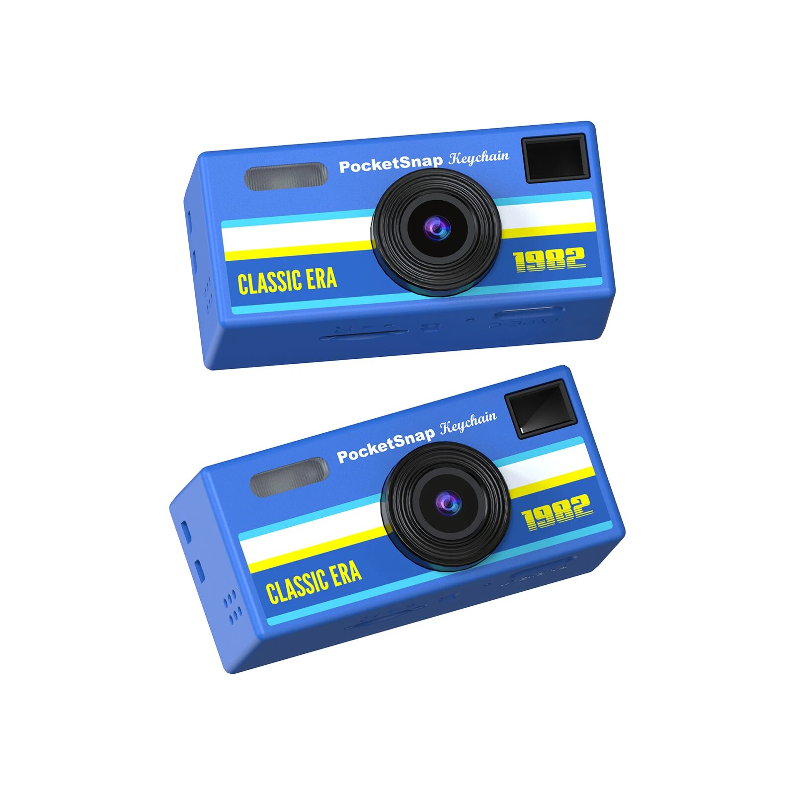 Ретро камера PocketSnap Xplorer, Royal Blue, 1982