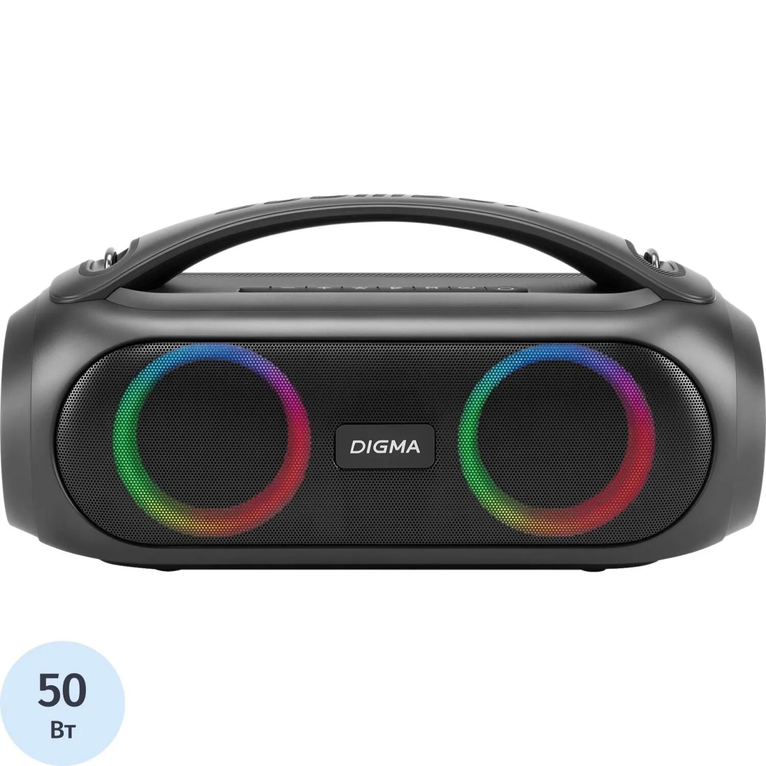 Акустическая система Digma D-PS1530 черный 50W 2.1 BT 10м 3000mAh (SP1530B)