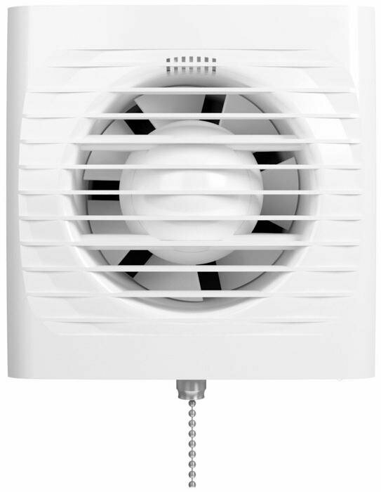 Вентилятор канальный D100 осевой вытяжной со шнур тягов выкл Ш150ХВ150ХГ77ММ накладной AURAMAX