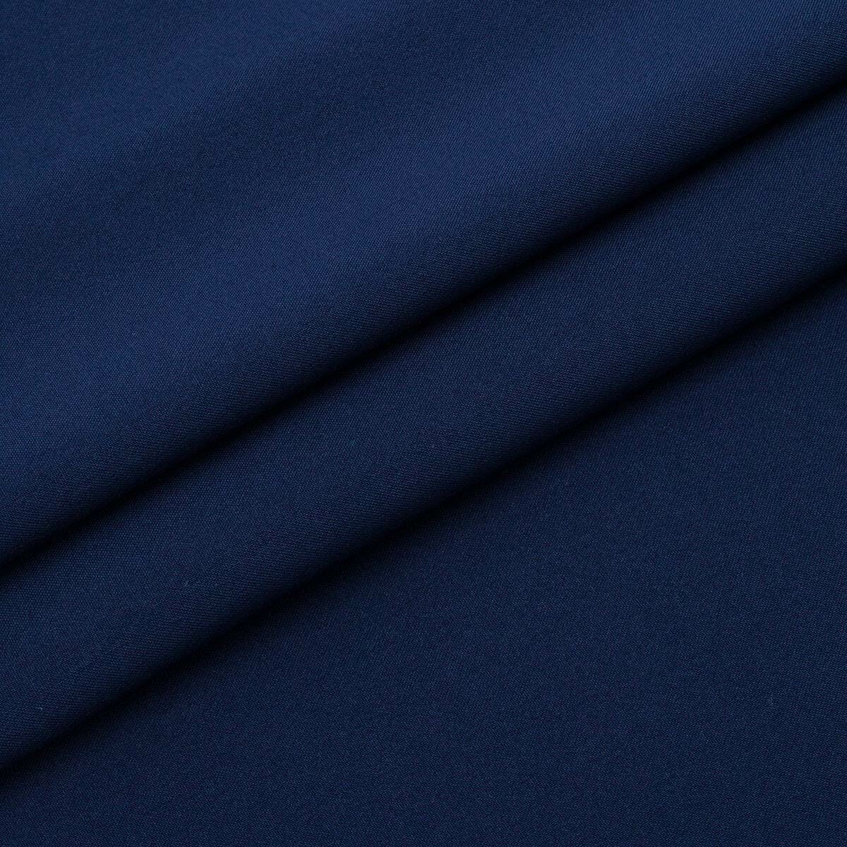 Ткань подкладочная эластичная Techno Stretch, 63гр/м2, 150см*10м (темно-синий), 10 м