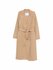 Пальто Max Mara Belted coat, размер 40, разноцветный