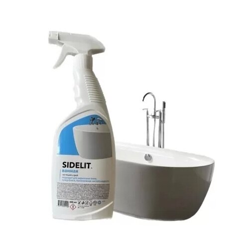 Чистящее средство GRASS "Sidelit", спрей, для ванной, флакон 600 мл