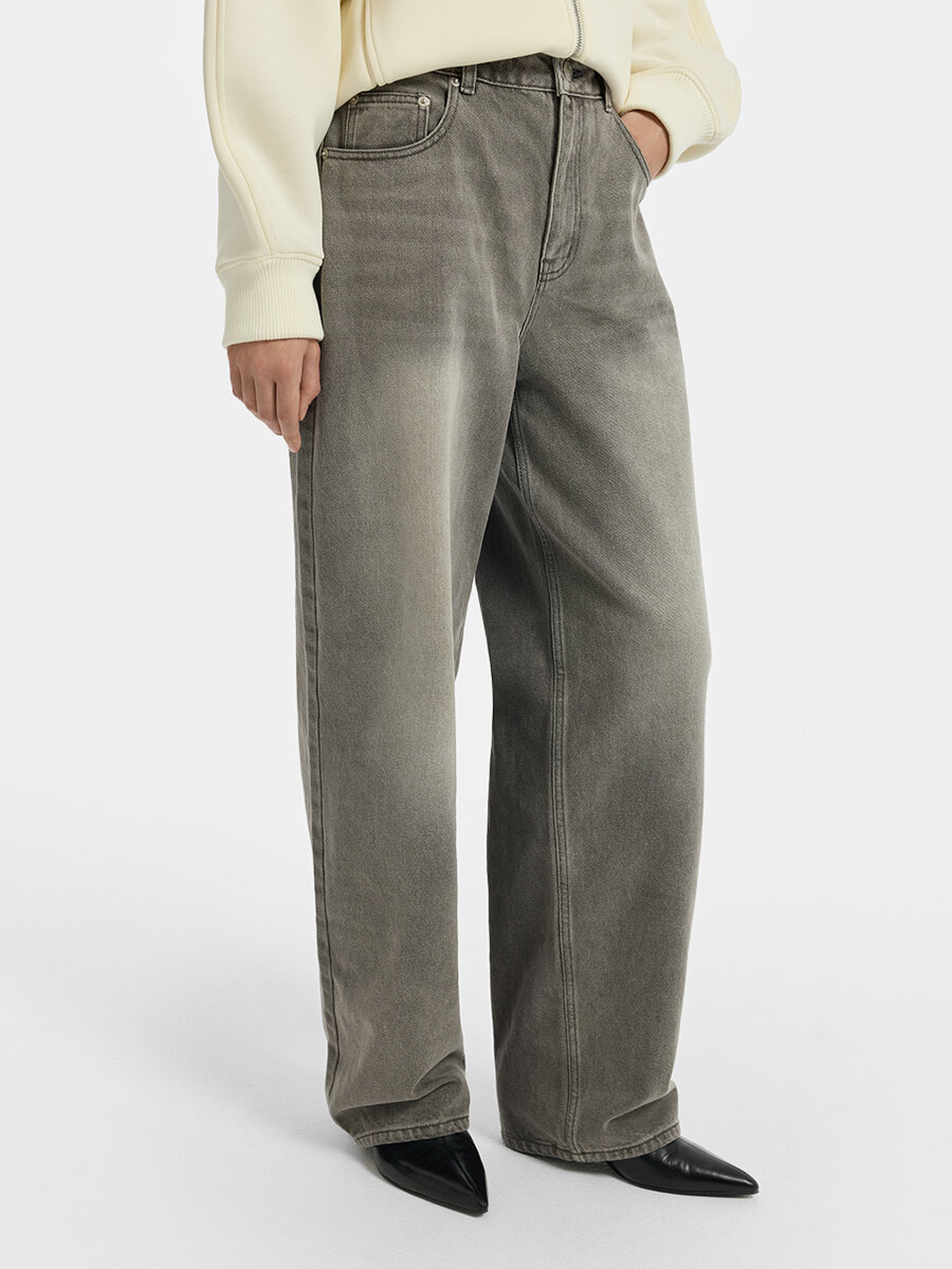 Джинсы багги 