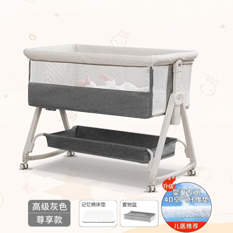 Портативная многофункциональная детская кроватка, складная колыбель, кровать для новорожденных, большая кровать, кроватка для младенцев