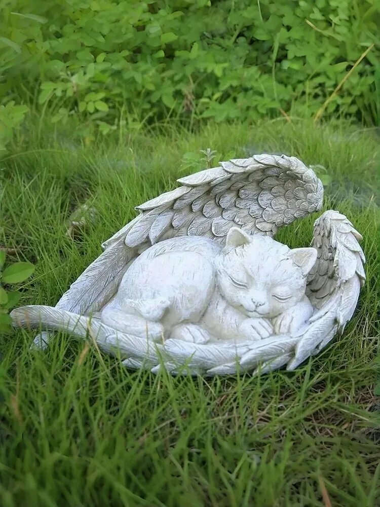 Памятник кошке, память о потерянных домашних животных, смола, подходит для любителей кошек