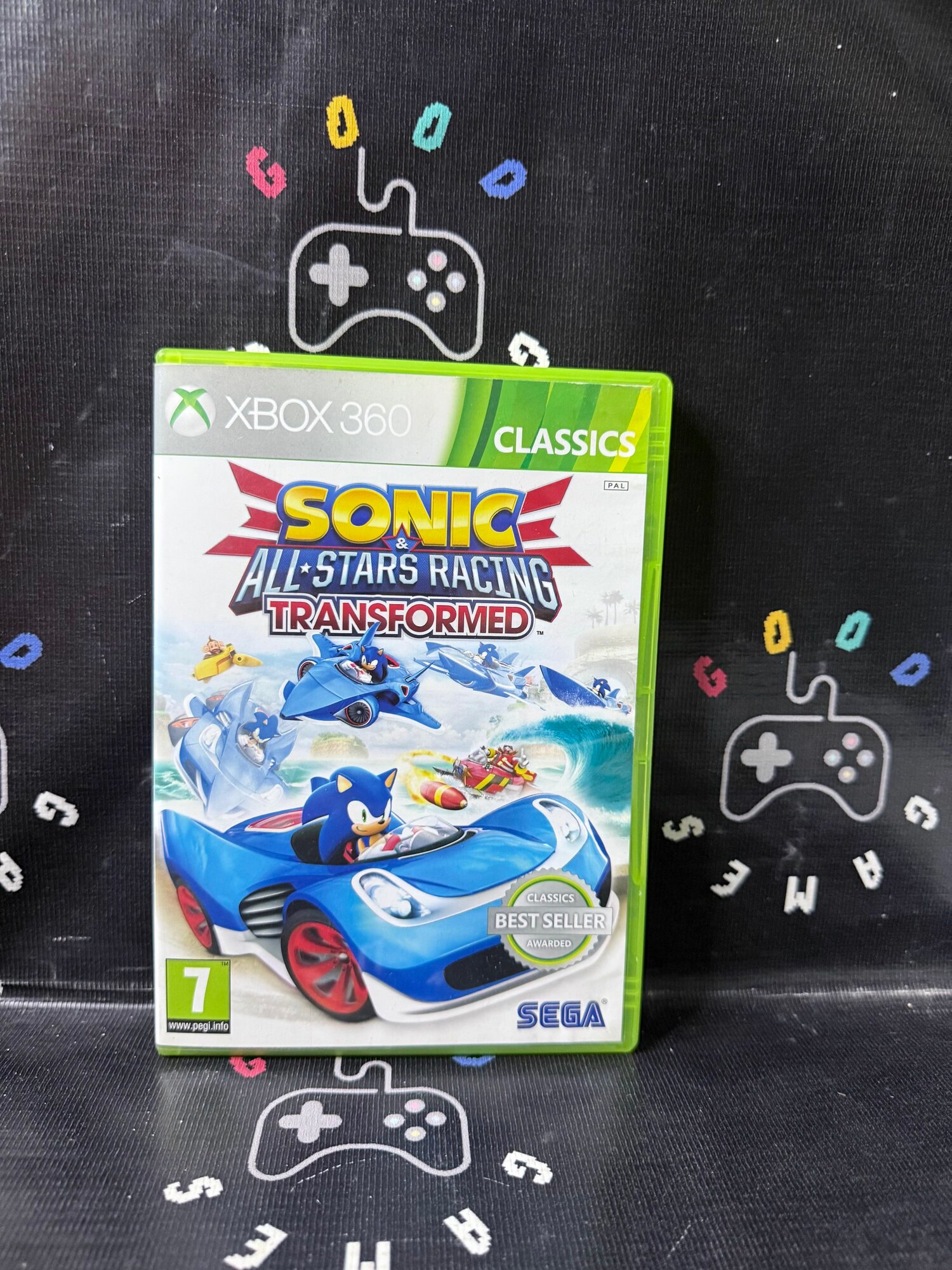 Игра Sonic all-stars Racing Transformed xbox 360
