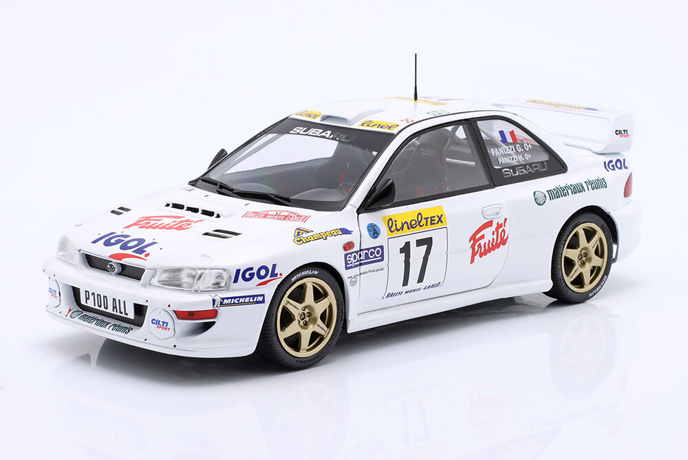 Модель коллекционная SOLIDO Subaru impreza S5 wrc no 17 rally monte carlo 1999