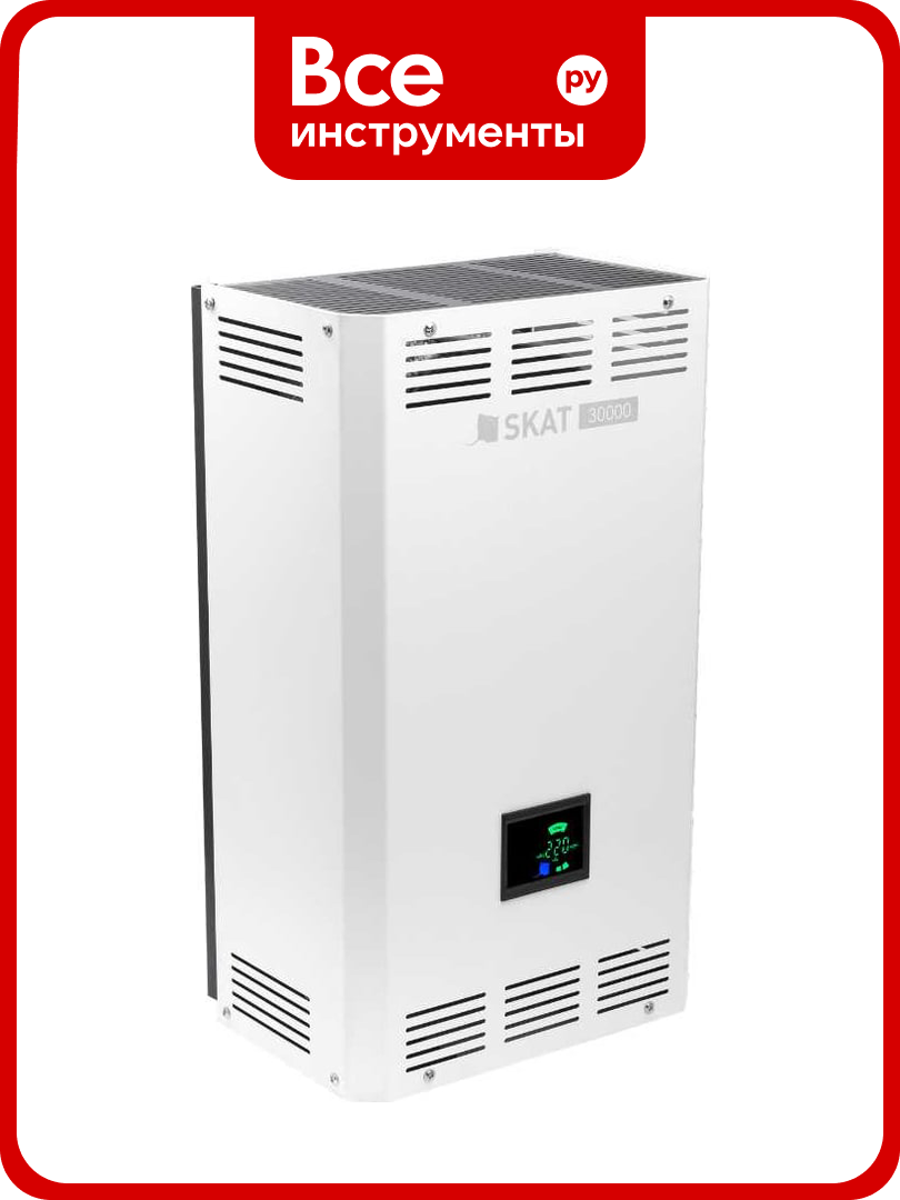 Стабилизатор напряжения бастион SKAT ST-30000, тиристорный, 30 кВт