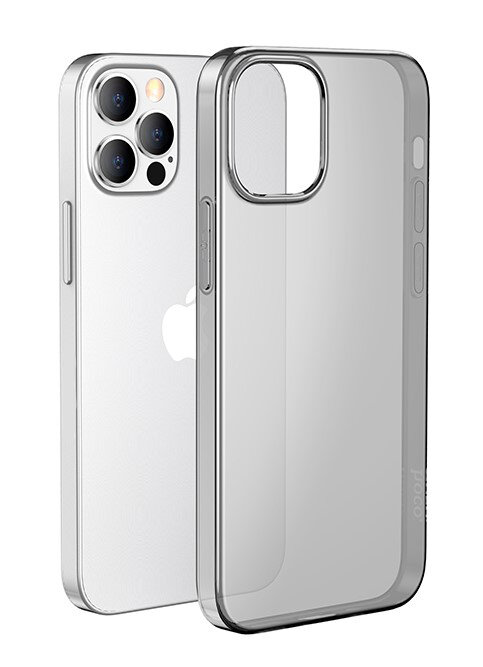 Силиконовый чехол HOCO Light для iPhone 15 Pro Max черный