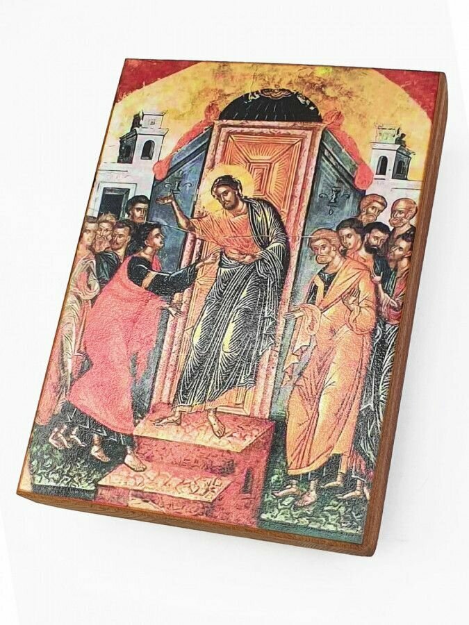 Икона Антипасха, под старину, 20х25 см