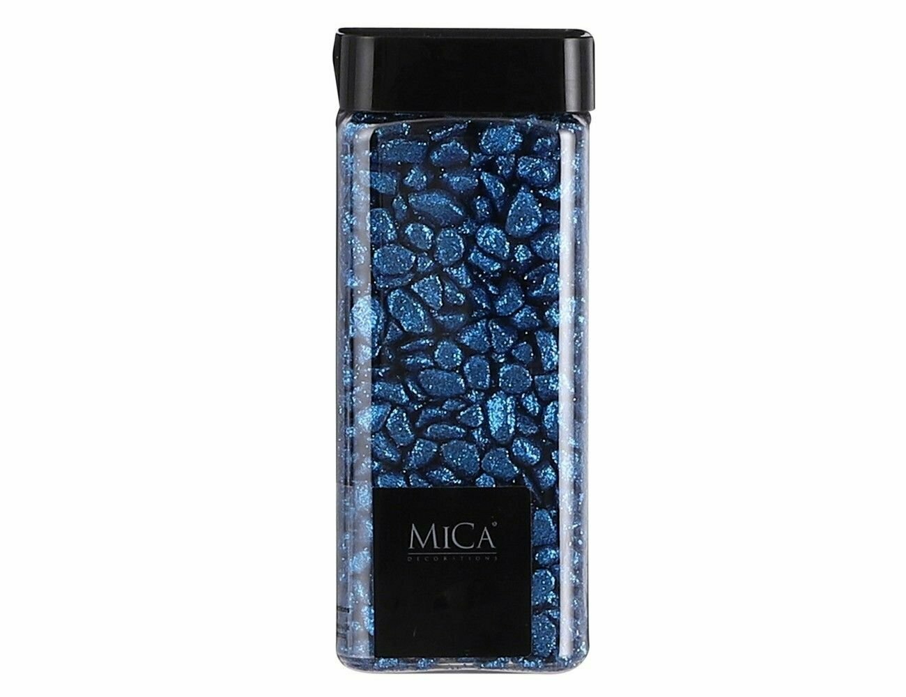 Декоративный стеклянный наполнитель, синий перламутр, 550 мл, Edelman