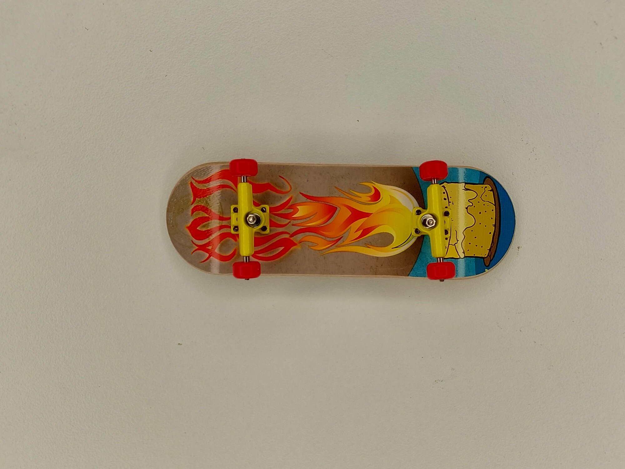 Anti-Once / СкейтГо / Фингерборд, профессиональный fingerboard Anti-Once Deck 32 mm, пальчиковый скейтборд cake