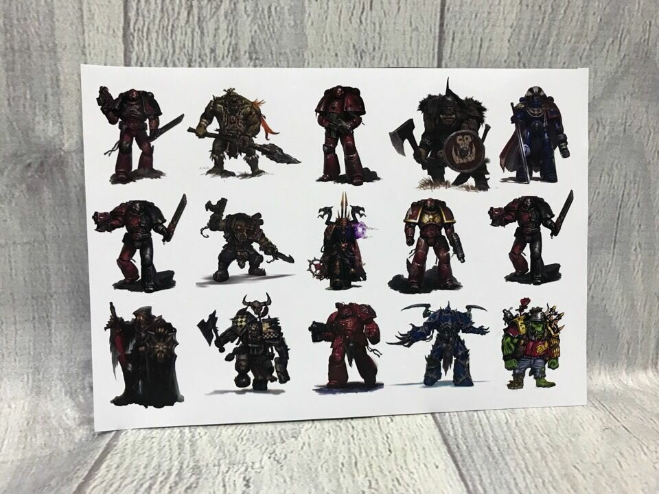 Стикеры Warhammer 40000 №2