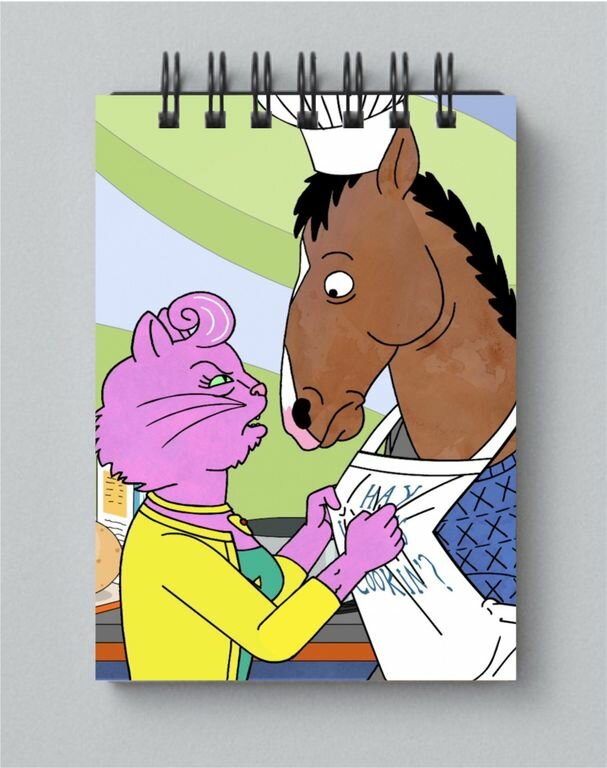 Блокнот Конь БоДжек, BoJack Horseman №6, А4