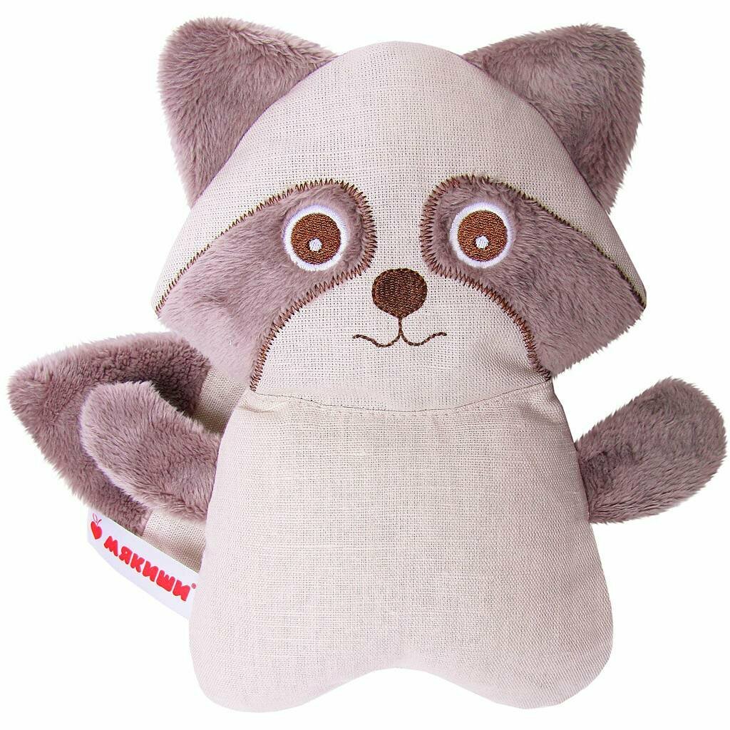 Игрушка-грелка "Доктор Мякиш-Енот" (цвет в асс.) Мякиши 351