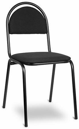 OLSS стул СМ-7 ткань черная В-14 рама окрашенная черной порошковой краской