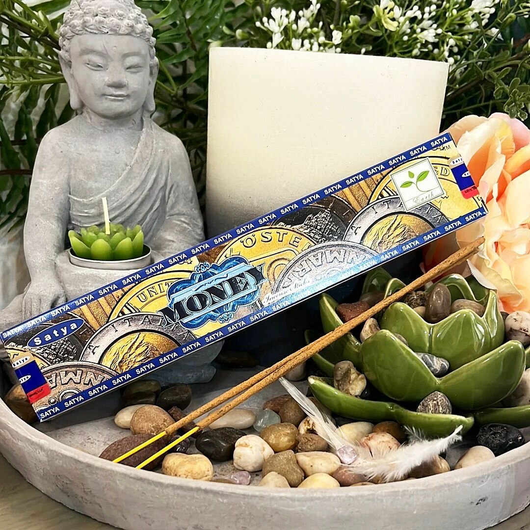 Индийские благовония Сатья Деньги (Satya Money) натуральные ароматические палочки для дома, йоги, медитации, релакса, очистки воздуха и ароматерапии 15 гр