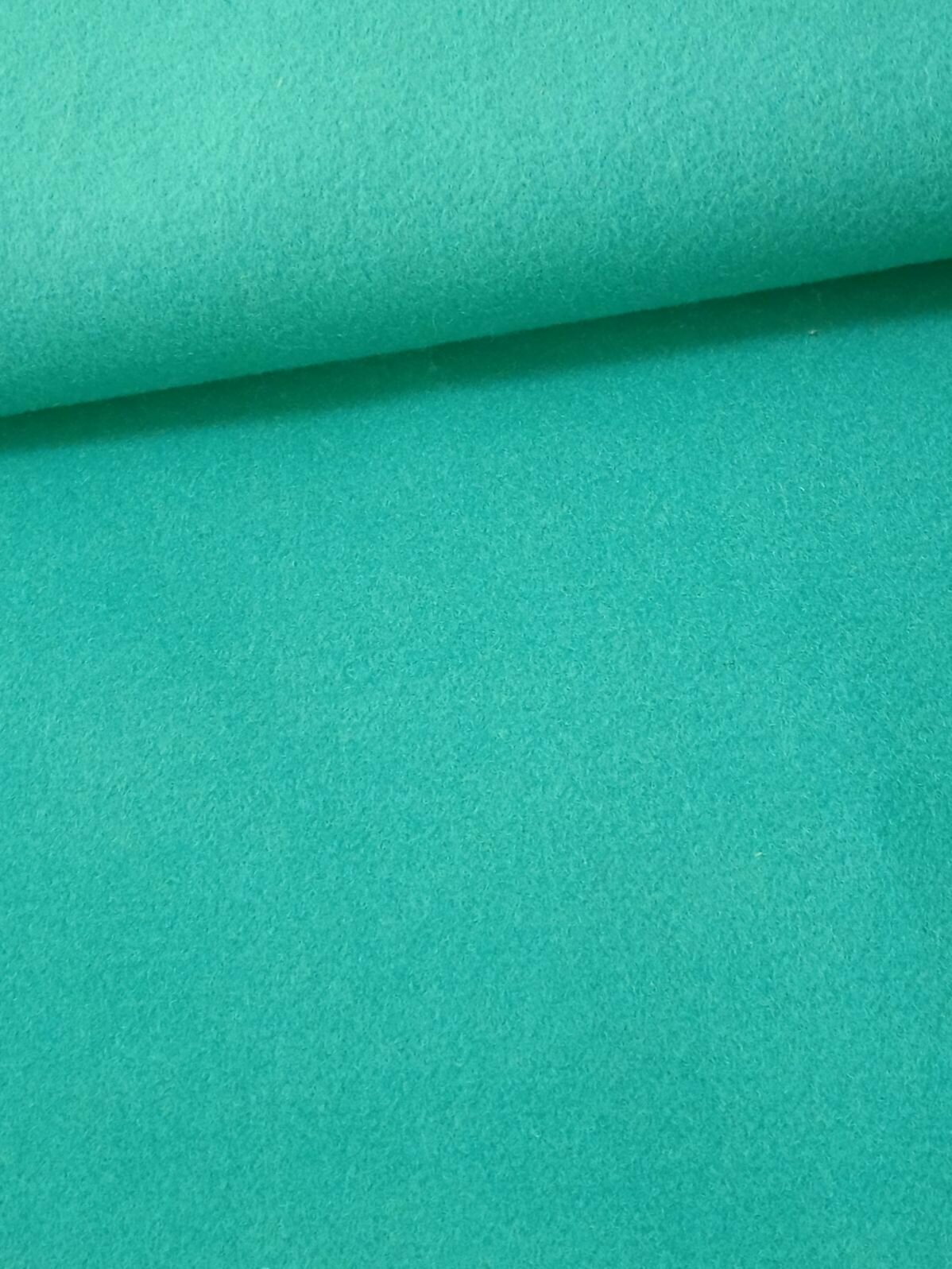 Пальтовая ткань, мята, отрез 200*145см