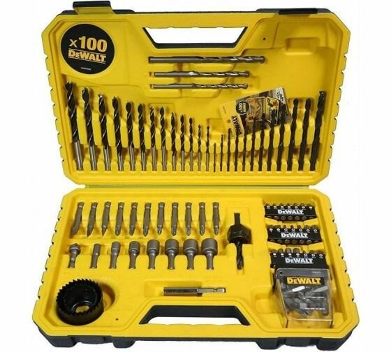 Набор сверла/биты 100 шт. DEWALT DT71563
