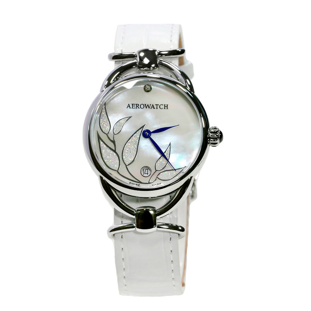 Наручные часы, нерж. сталь, бриллиант