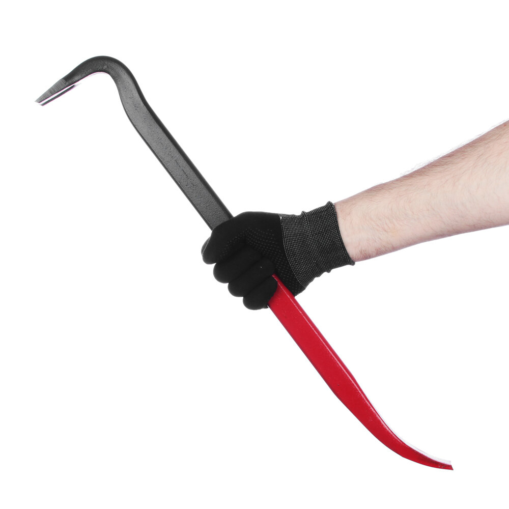 Лом гвоздодер усиленный строительный 600х29х15 мм, монтировка автомобильная