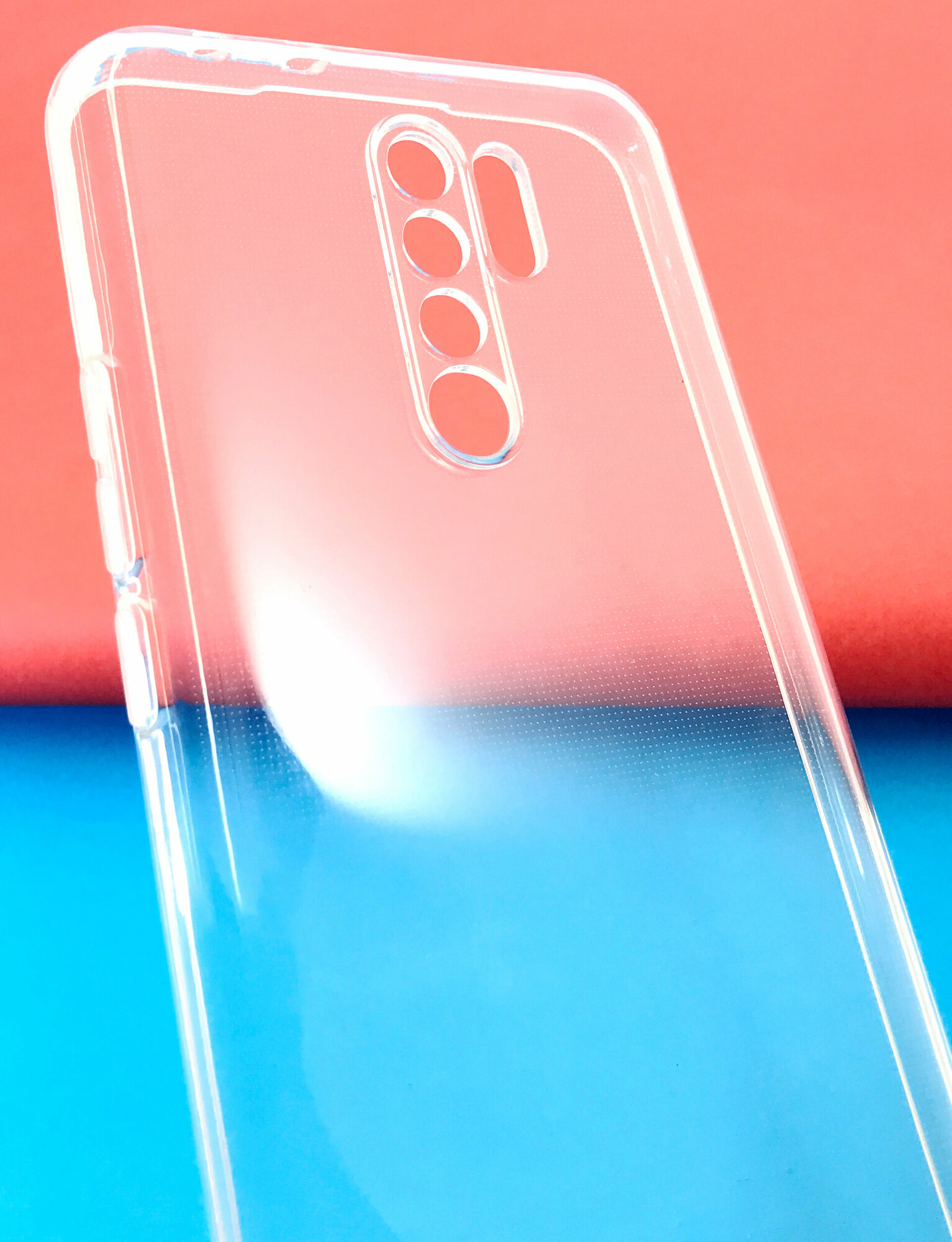 Xiaomi Redmi 9 Прозрачный Чехол на смартфона 2 мм