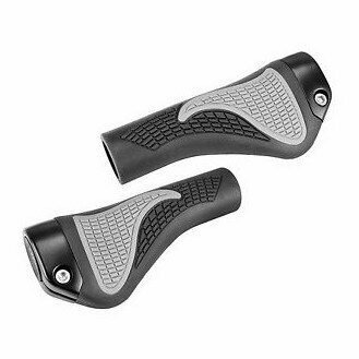 Грипсы Hafny HF-100 эргономичные, с фиксаторами Lock-On, для велосипеда самоката скутера