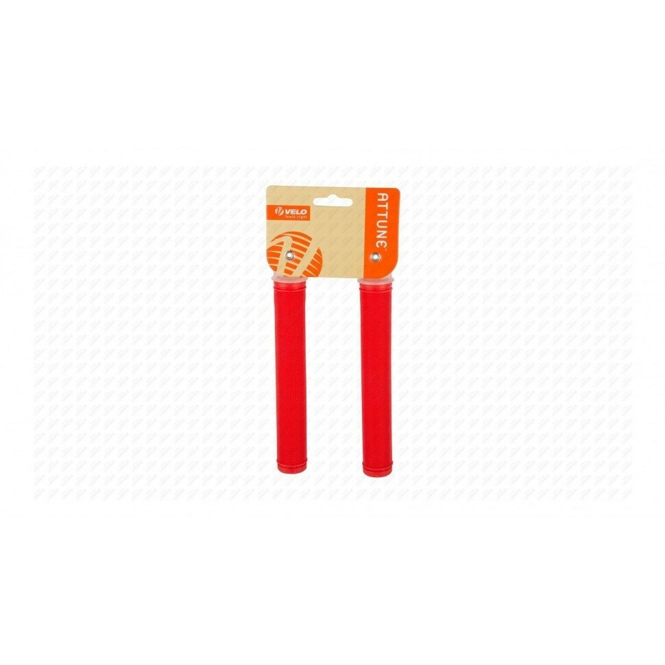 Грипсы Velo VLG-520(closed end) 175 мм, красные