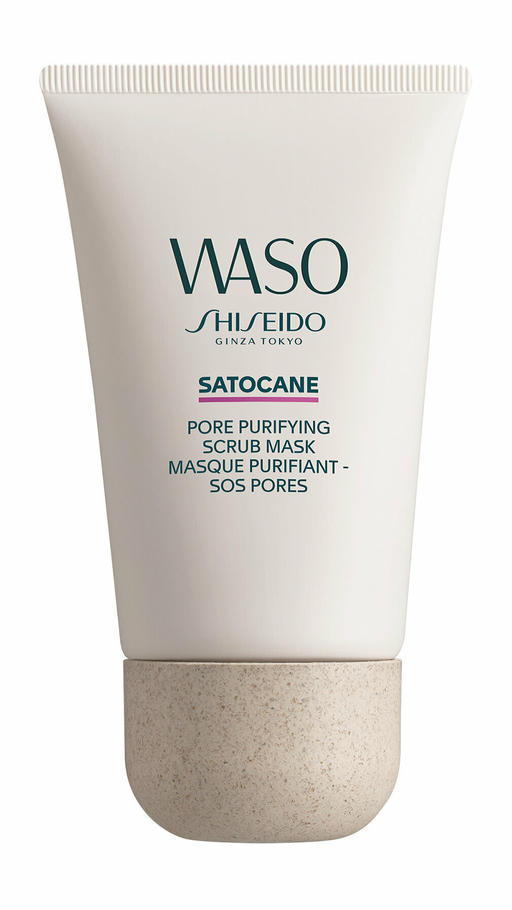SHISEIDO Waso Satocane Маска-скраб для глубокого очищения пор, 80 мл