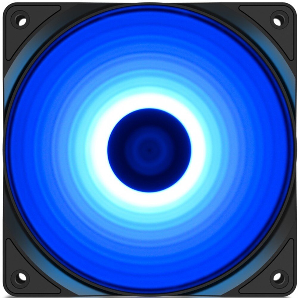 Вентилятор 120x120x25 Deepcool RF120 Blue, 1300rpm, 21.9dB(M), 0.20A, HB, синий, DP-FLED-RF120-BL