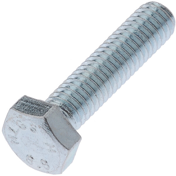 Болт C00027511 М6х20мм DIN 933 полная резьба оцинкованный (Китай) (400 шт. в наборе)