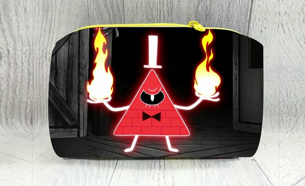 Пенал мягкий Красный Билл №40