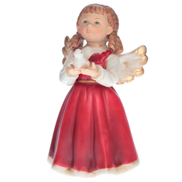 Статуэтка Ангел с голубем, Н 12,5см KSM-558746