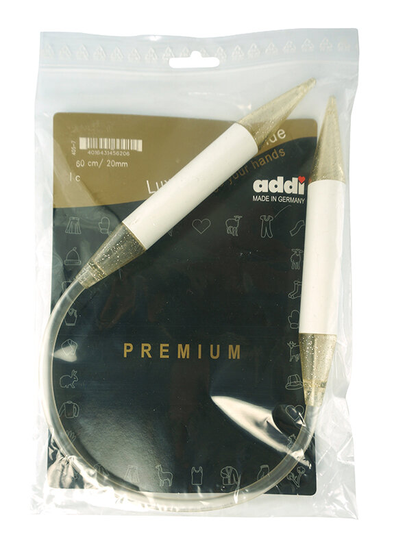 Спицы круговые пластиковые addi 405-7/20-60