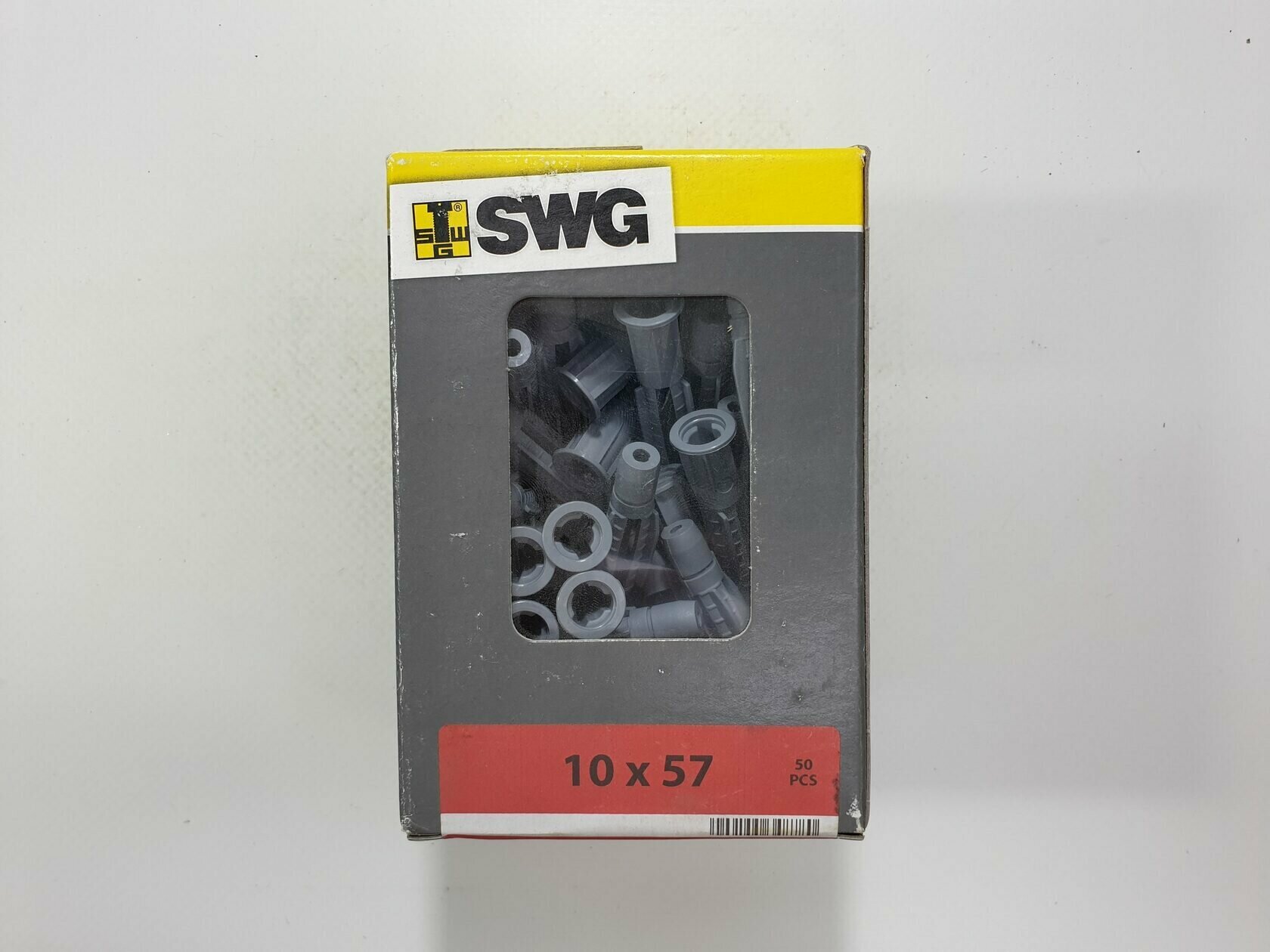 Дюбель распорный универсальный 10x57 (50 pcs) (1уп-4шт) SWG, Германия