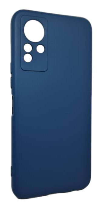 Чехол-накладка NANO с микрофиброй Mariso для Infinix Note 12 (2022) (Синий)