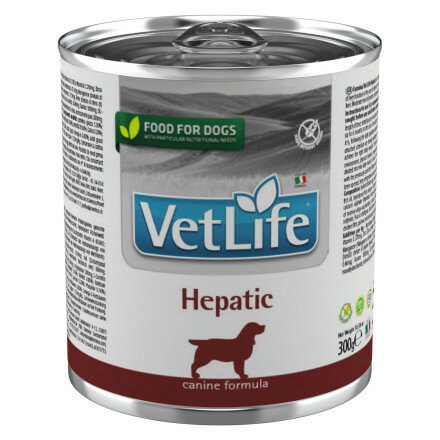 VET LIFE паштет для собак гепатик 0,3 кг