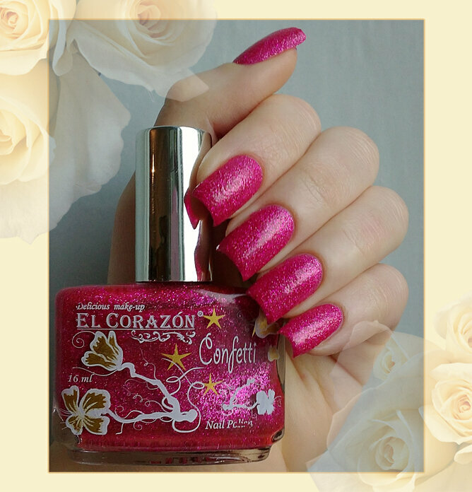 EL Corazon Лак для ногтей "Confetti" №518a 16 мл