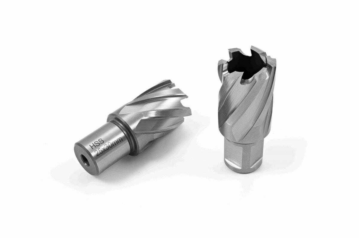 Сверло по металлу корончатое 25,0 мм Novocraft М2, хвостовик WELDON 19 mm, уп. 1 шт.