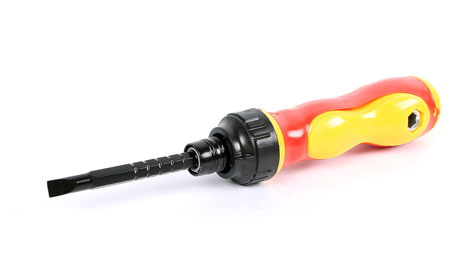 Отвертка комбинированная телескопическая с трещоткой