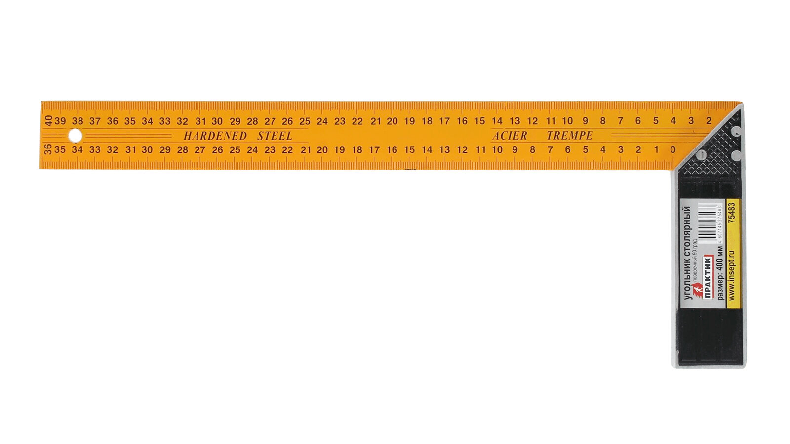 Угольник практик столярный 400мм