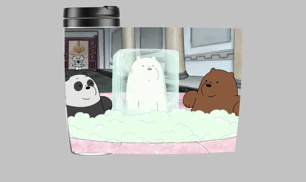 Термокружка Вся правда о медведях/ We Bare Bears №2,
