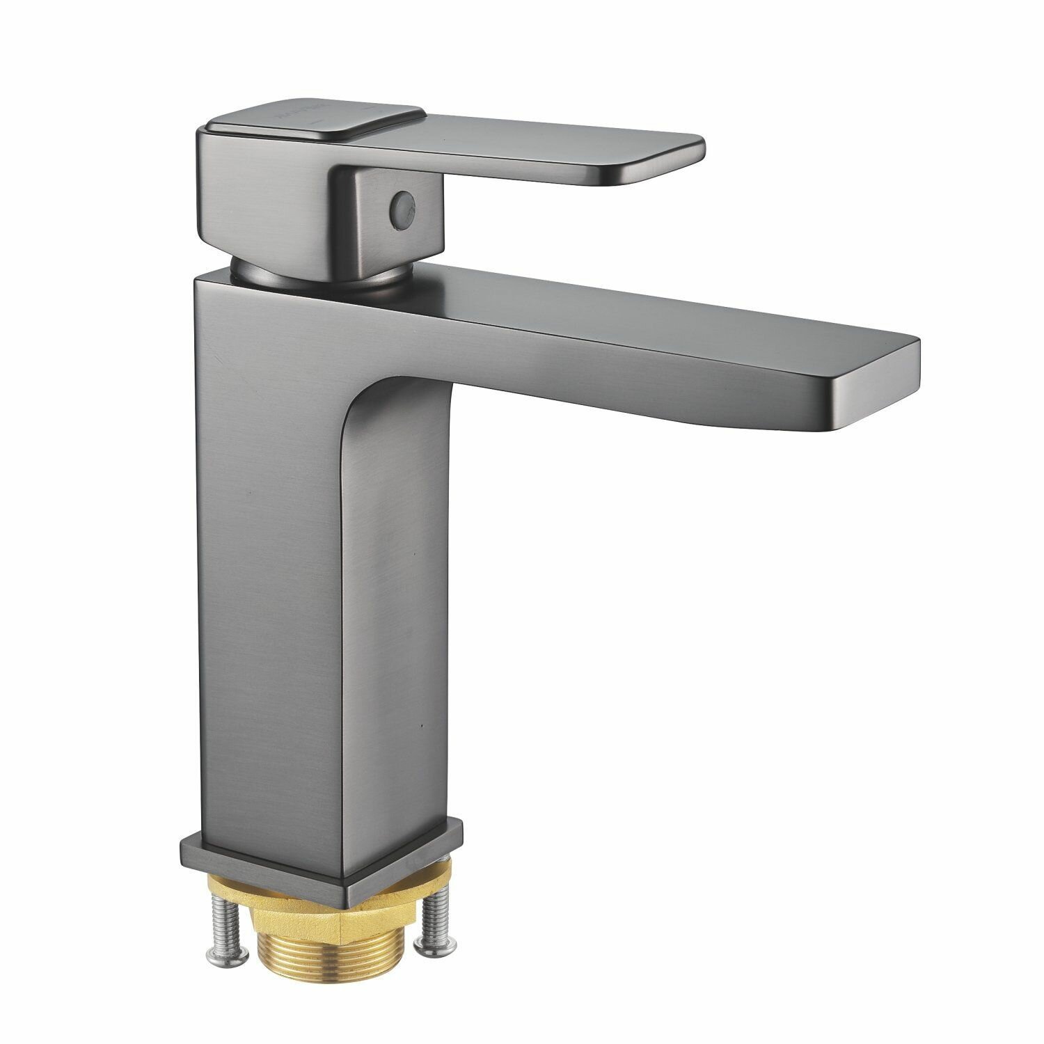 Смеситель для раковины SHEVANIK S9701T, горизонтальный, серый