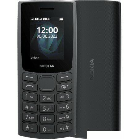 Кнопочный телефон Nokia 105 (2023) Dual SIM TA-1557 (черный)