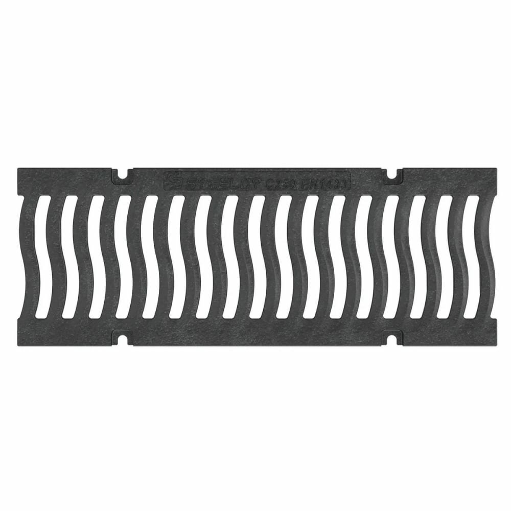 Чугунная решетка Стилот волна SteeStart DN150 C250 P1505C