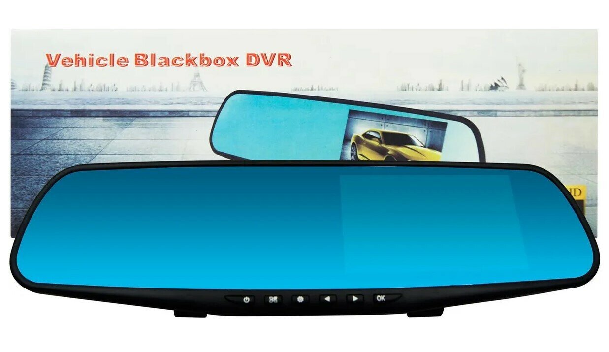 Автомобильный видеорегистратор с камерой заднего вида Vehicle Blackbox DVR Full HD TOPSTORE
